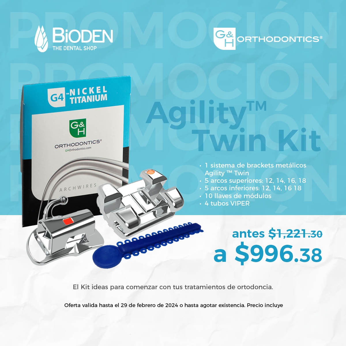 AGILITYƒ?½ Twin Kit – Bioden